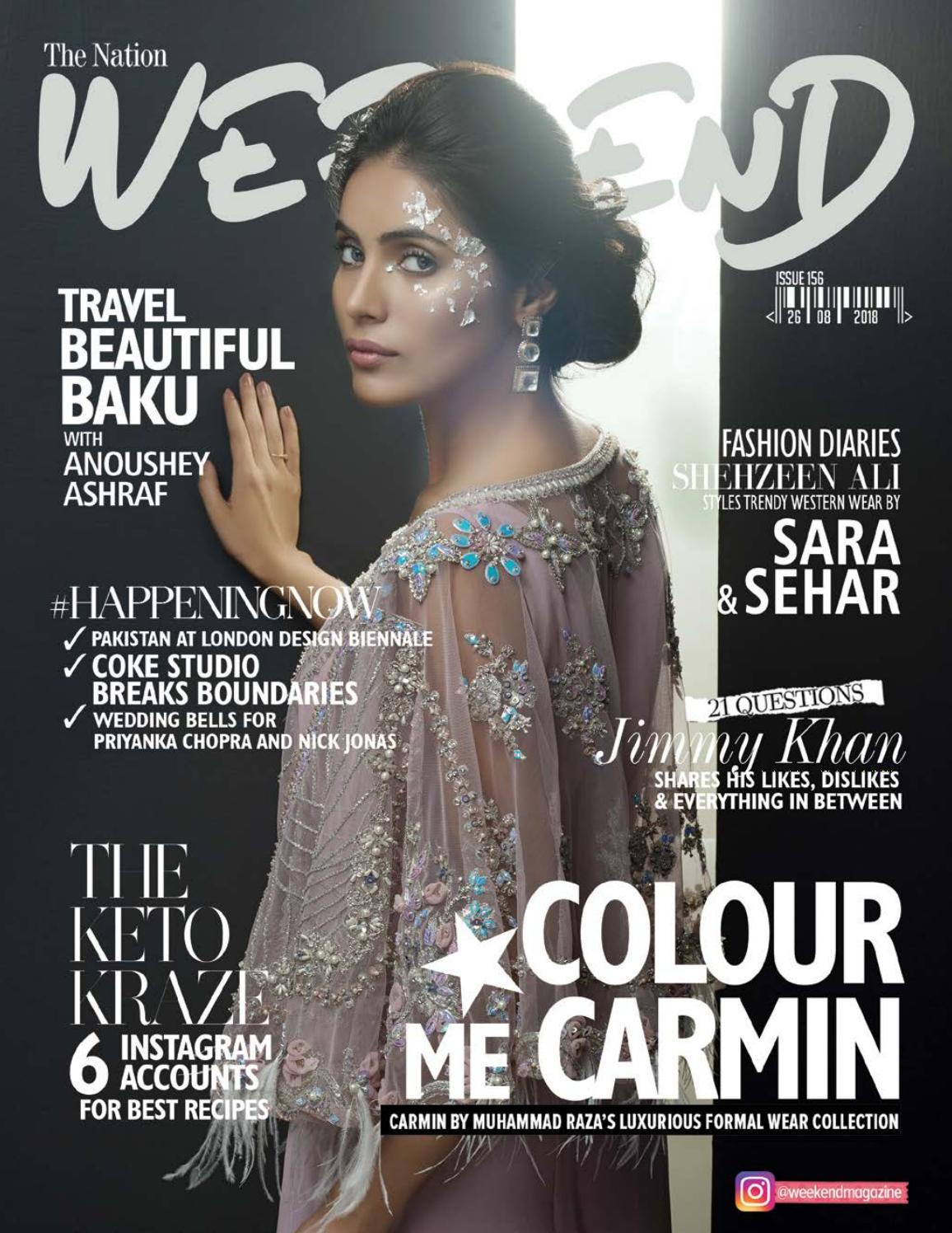 Weekend Magzine 26 August, 2018 by Weekend - Issuu