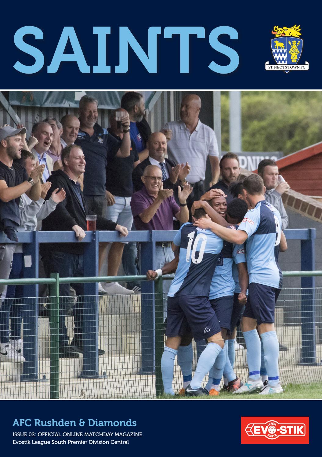 2018-2019 St Neots Town Vs AFC Rushden & Diamonds - Issue 02 by St ...