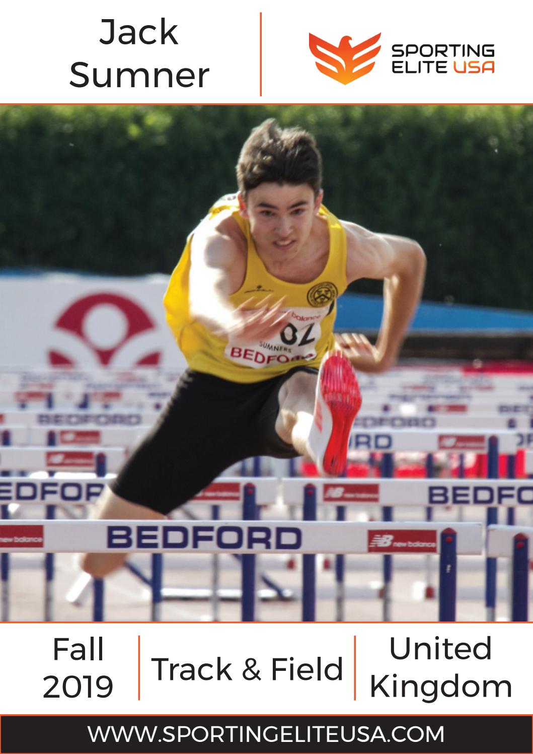 Jack Sumner Sporting CV by Sporting Elite USA - Issuu
