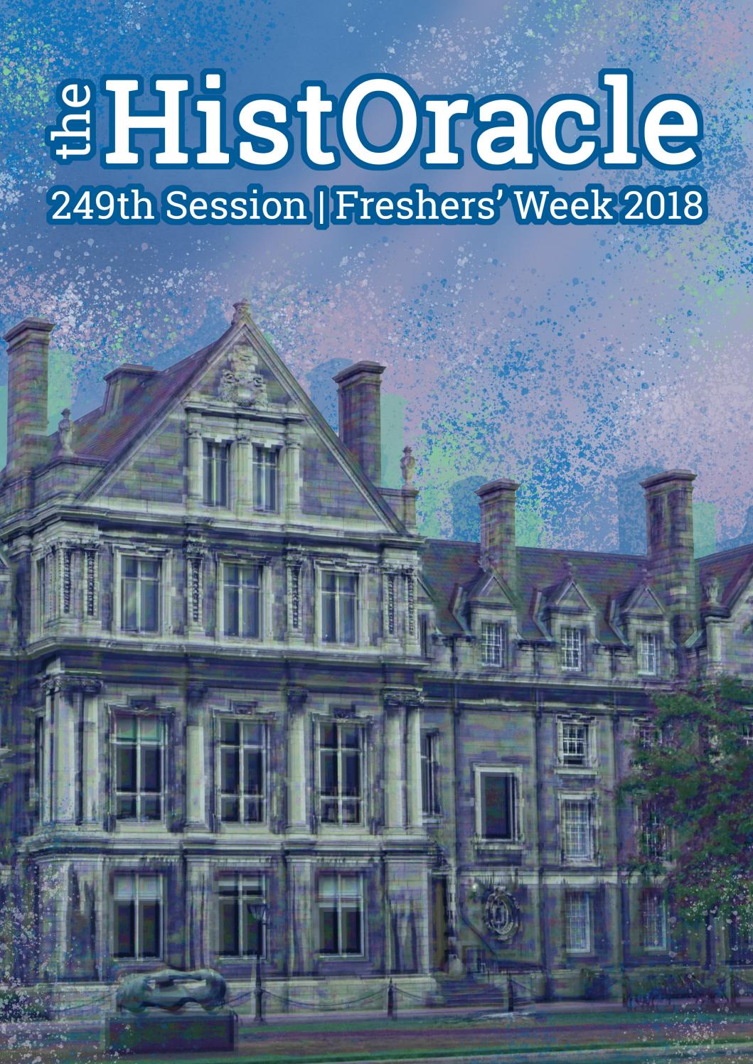 HistOracle (The Hist) by Trinity College Dublin - Student Societies - Issuu