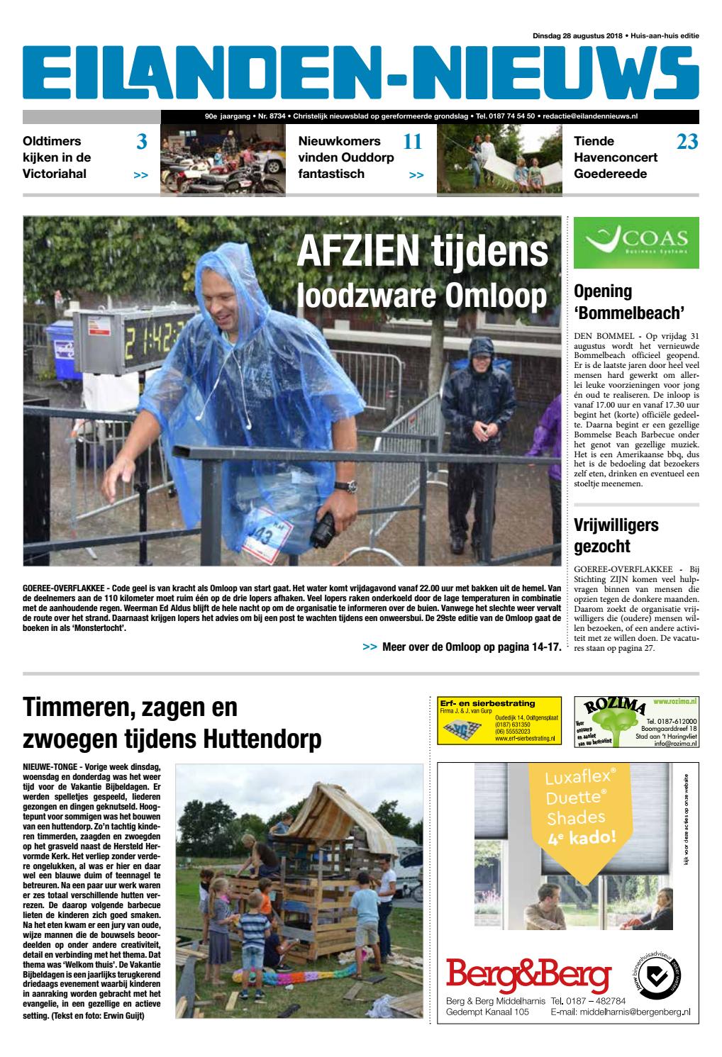 Eilanden-Nieuws 28 augustus 2018 by Eilanden-Nieuws - Issuu