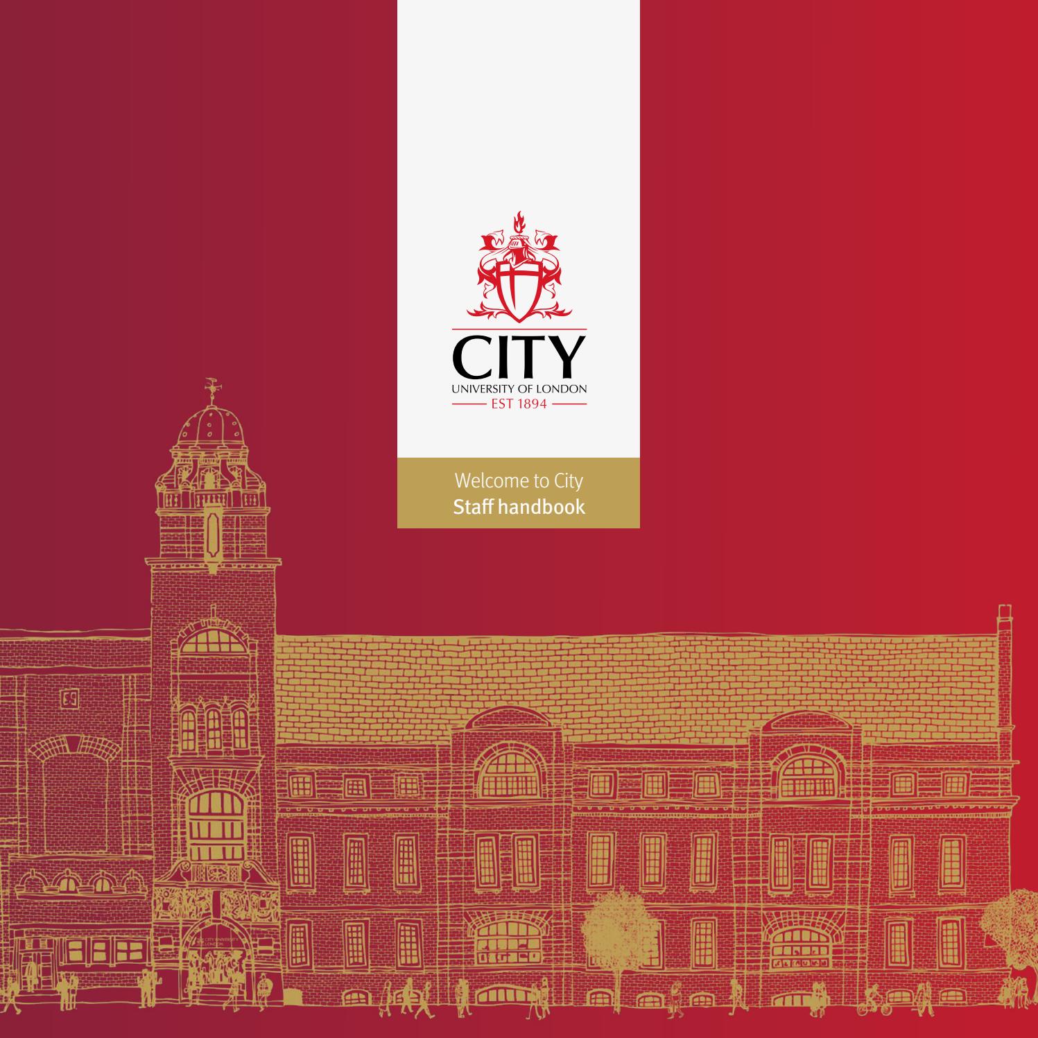 Welcome to City - staff handbook by City, University of London - Issuu