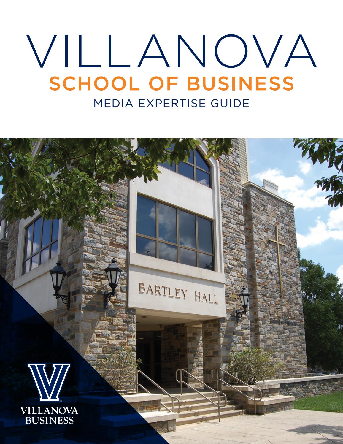 VSB Faculty Expertise Guide by Villanova School of Business - Issuu