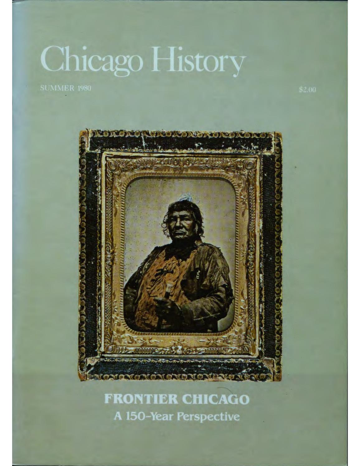 Chicago History | Summer 1980 by Chicago History Museum - Issuu