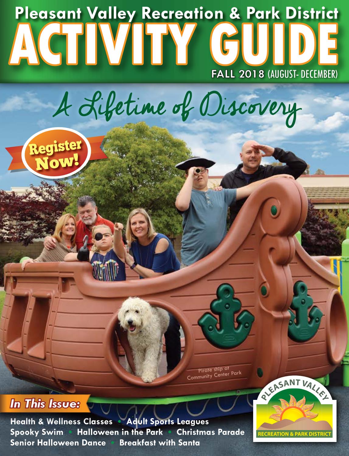 Fall Activity Guide 2018 by PVRPD - Issuu
