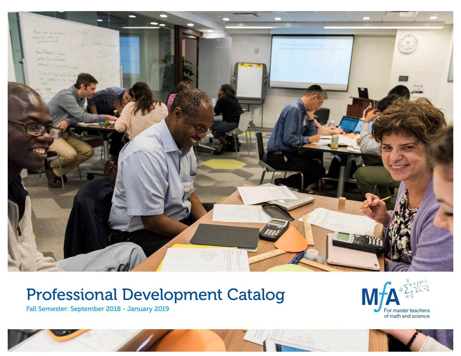 MƒA Fall 2018 Professional Development Course Catalog by mathforamerica ...