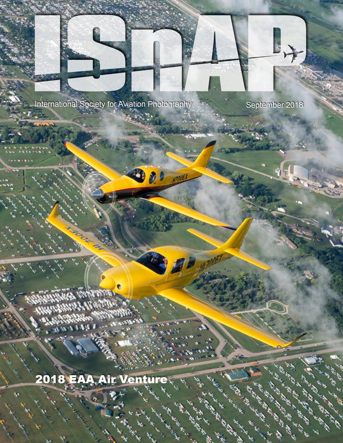 ISnAP September 2018 by International Society of Aviation Photography ...