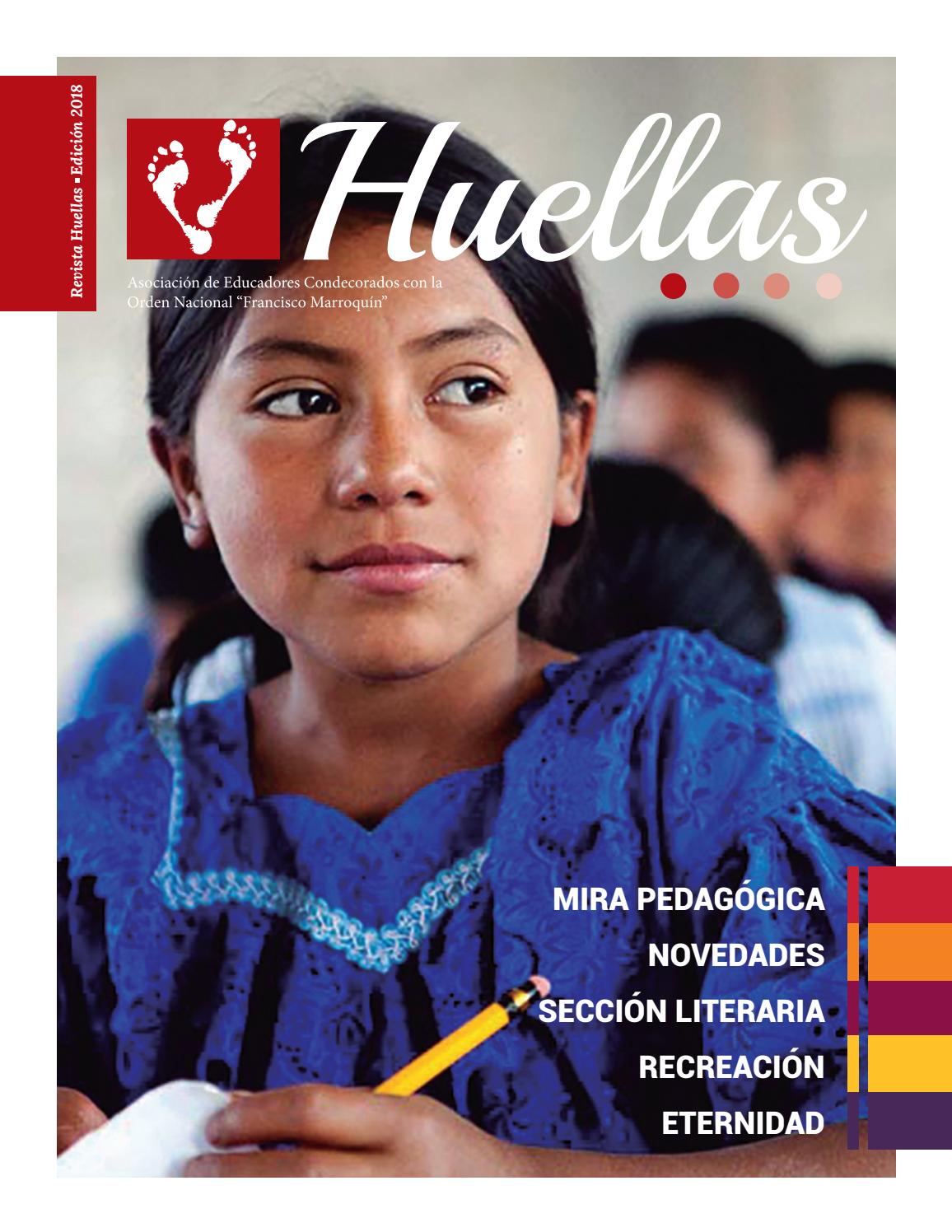 Revista Huellas 2018 by Jaquie Paz - Issuu