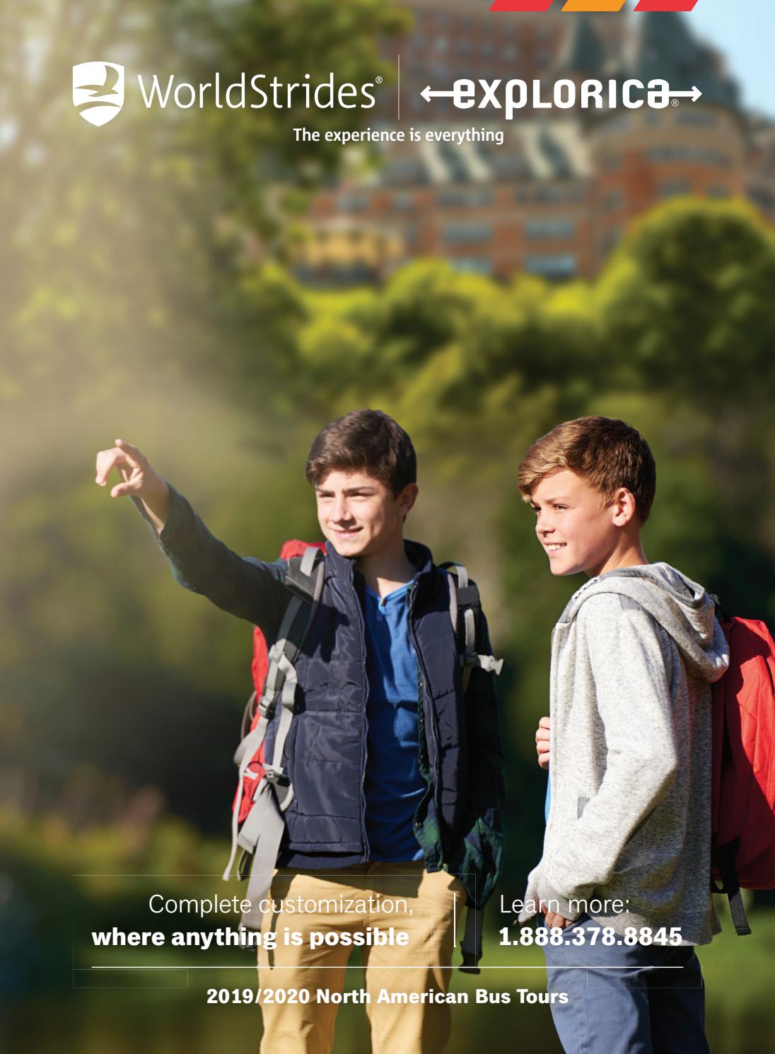 Explorica Canada: North American Bus Brochure (Fall 2018) by Explorica ...