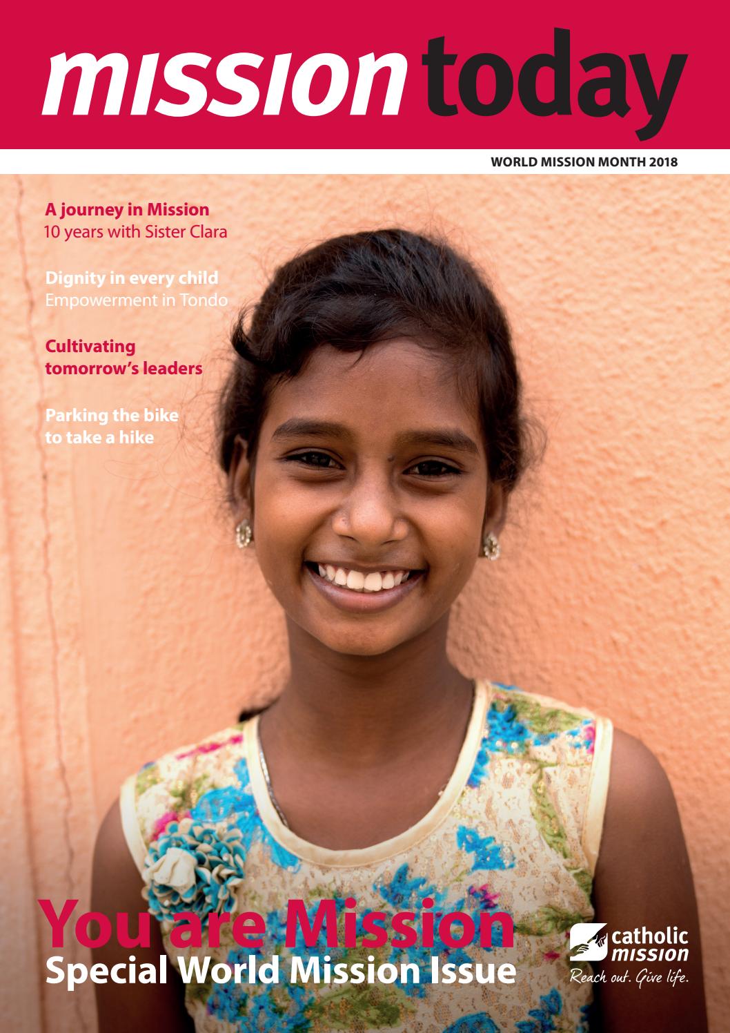 Mission Today - World Mission Month 2018 by Catholic Mission - Issuu
