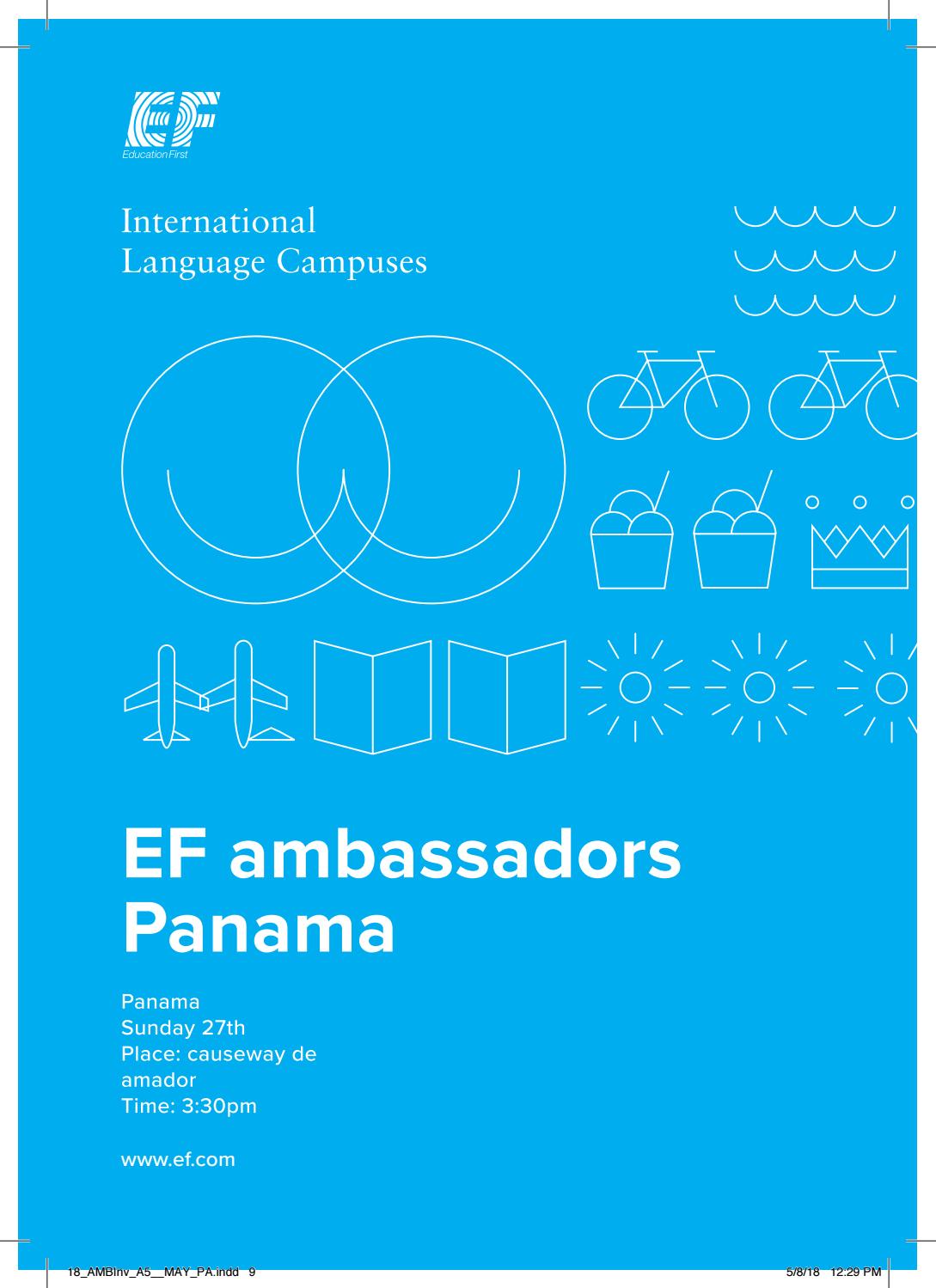 2018 Flyer Invitation PA by EF Education First - Issuu