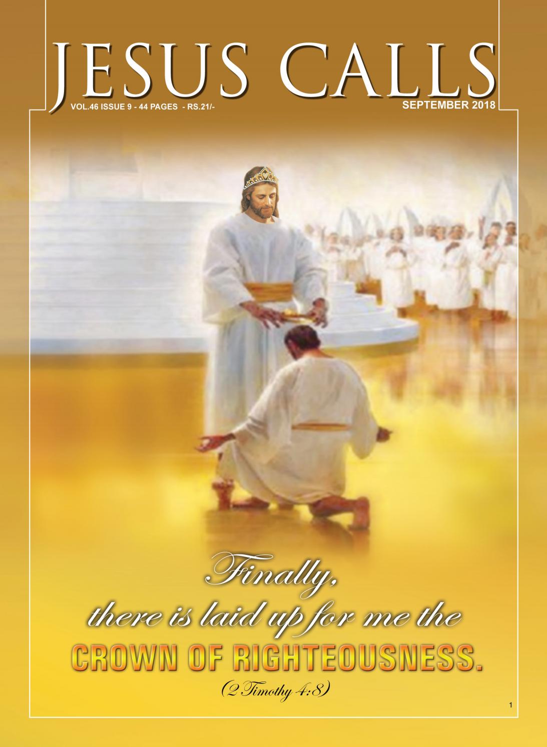 Jesus Calls (English) - September 2018 by Jesus Calls - Issuu