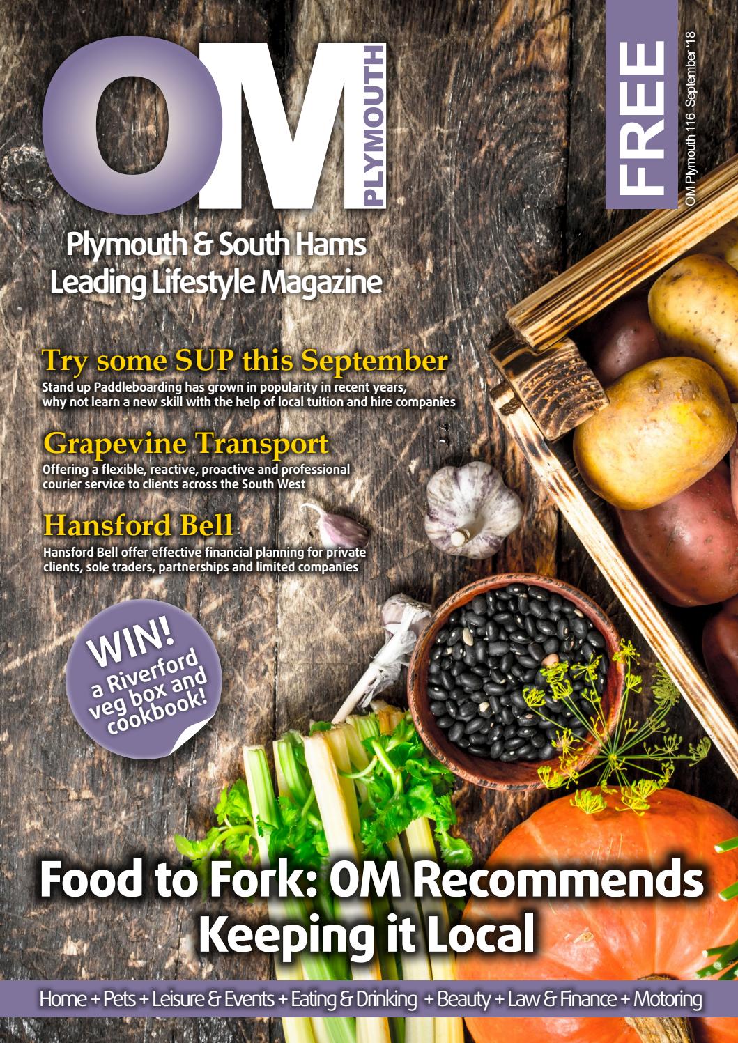 OM Magazine, issue 116, September 2018 by OM Plymouth Magazine - Issuu