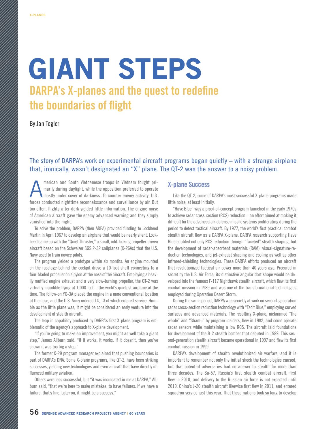 DARPA: Defense Advanced Research Projects Agency 1958-2018 by Faircount ...