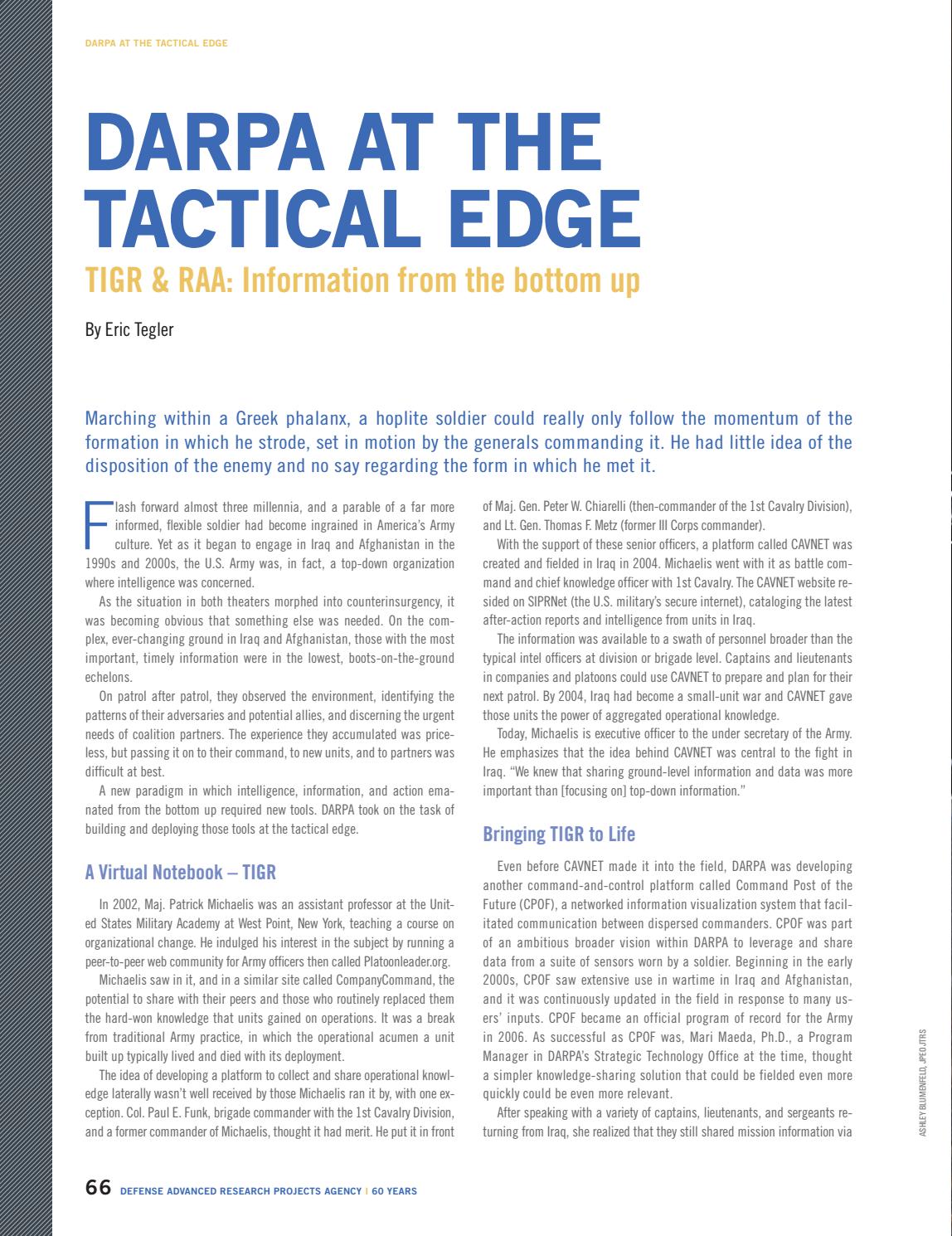 DARPA: Defense Advanced Research Projects Agency 1958-2018 by Faircount ...