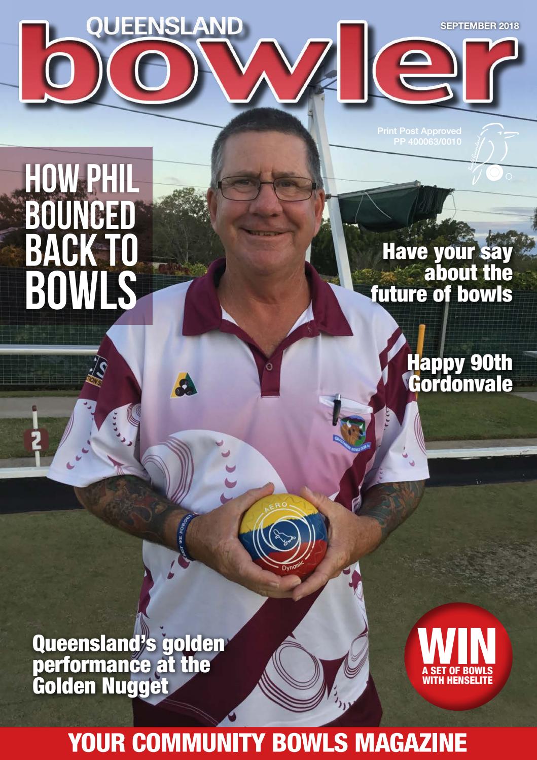 September 2018 by Queensland Bowler - Issuu