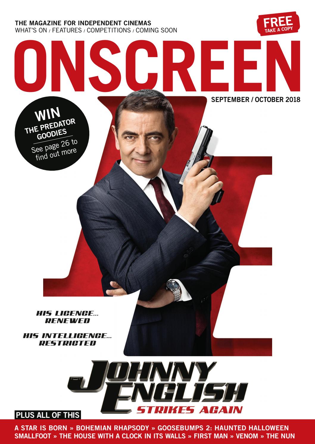 ONSCREEN Magazine September/October 2018 by ONSCREEN Magazine - Issuu