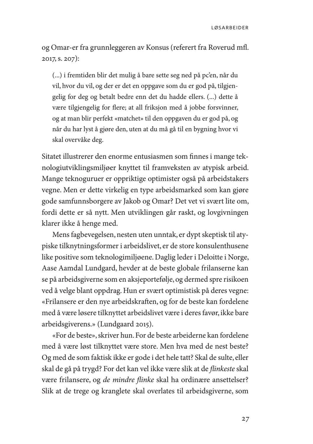 Løsarbeidersamfunnet av Line Eldring og Elin Ørjasæter by Cappelen Damm ...