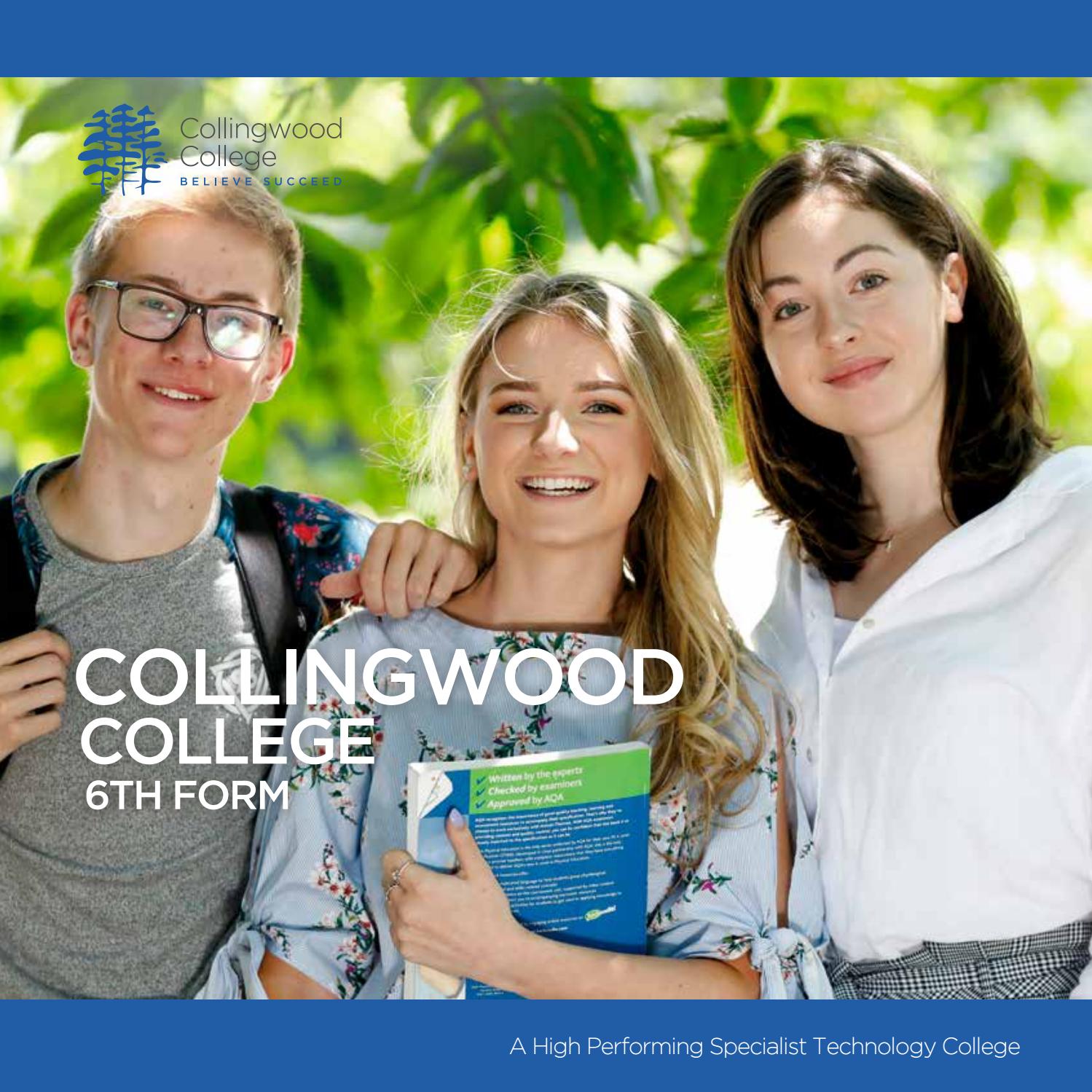 Collingwood College 6th Form by Cleverbox UK Ltd - Issuu