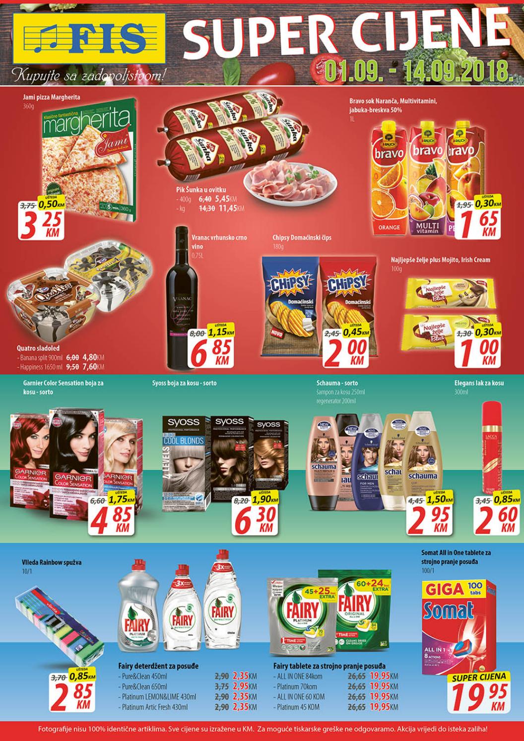 Fis katalog Super cijene od 01.-14.09.2018. by Catalog.ba - Issuu