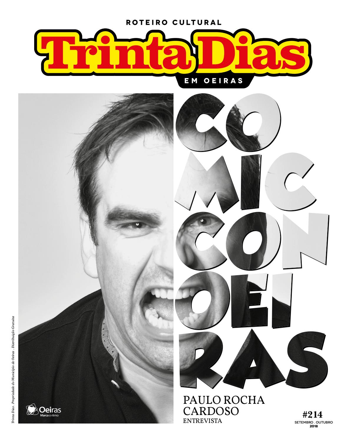 Trinta Dias. setembro e outubro 2018 by Município Oeiras - Issuu