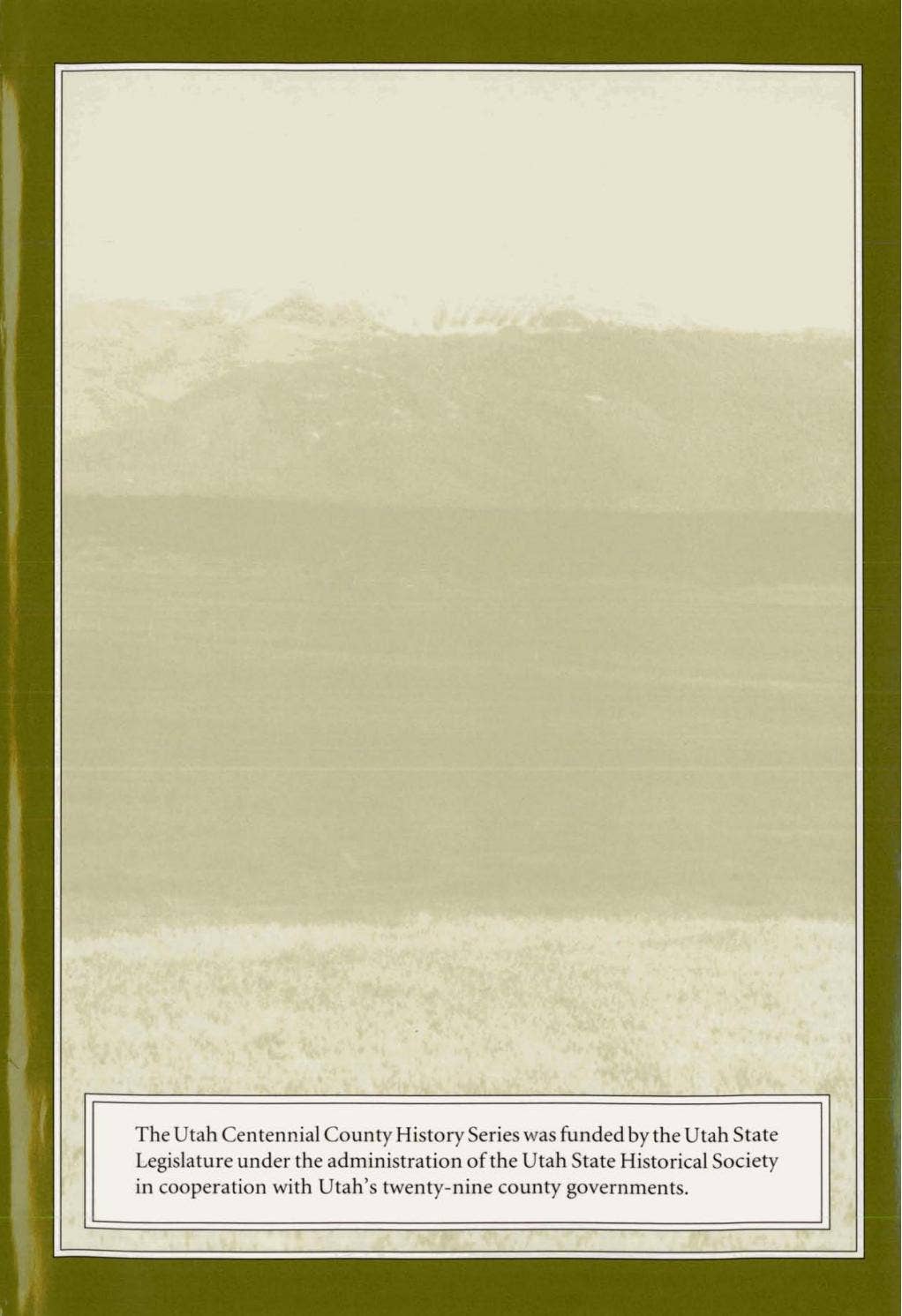 Utah Centennial County History Series - Sanpete County 1999 by Utah ...