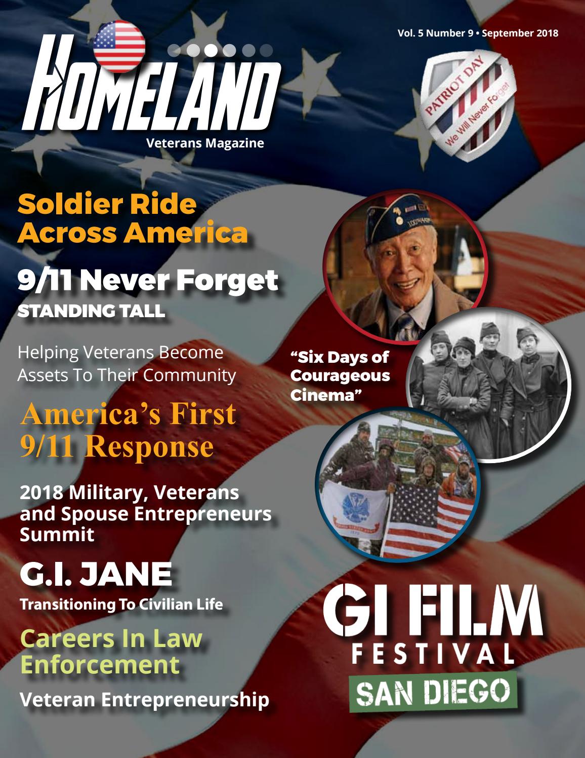 Homeland Veterans Magazine September 2018 by HOMELAND MAGAZINE - Issuu