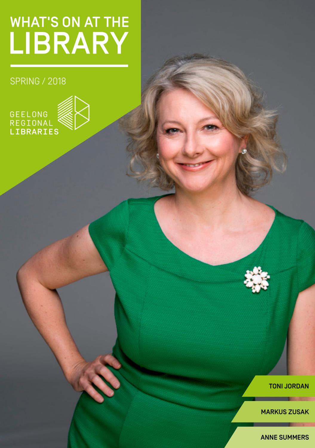 Geelong Regional Libraries - What's On at the Library - Spring 2018 by ...