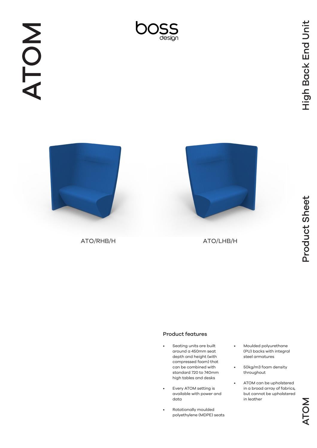 Boss Design | ATOM | HB End Units | P4 by p4design - Issuu