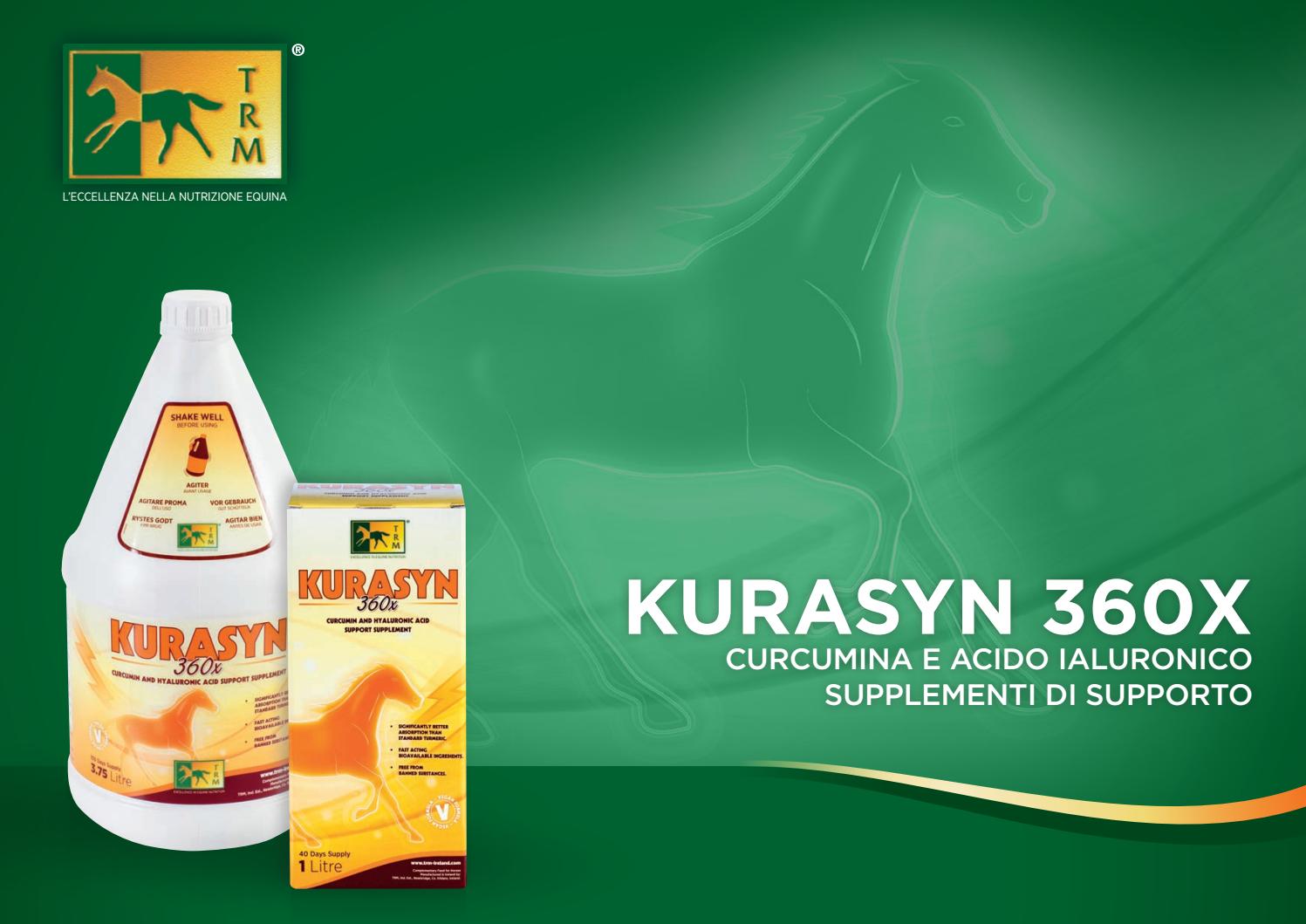 Kurasyn 360 X Italian Product Brochure by TRM Nutrition - Issuu
