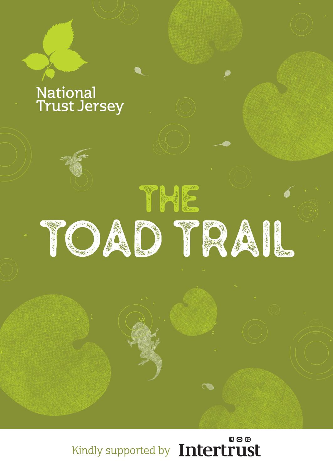 The Toad Trail by The National Trust for Jersey - Issuu