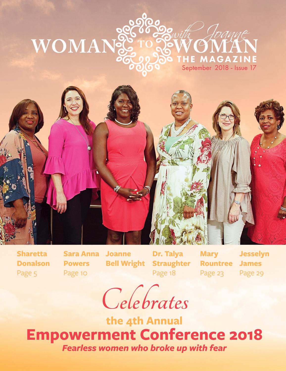 Woman To Woman With Joanne The Magazine September 2018 by Woman To ...