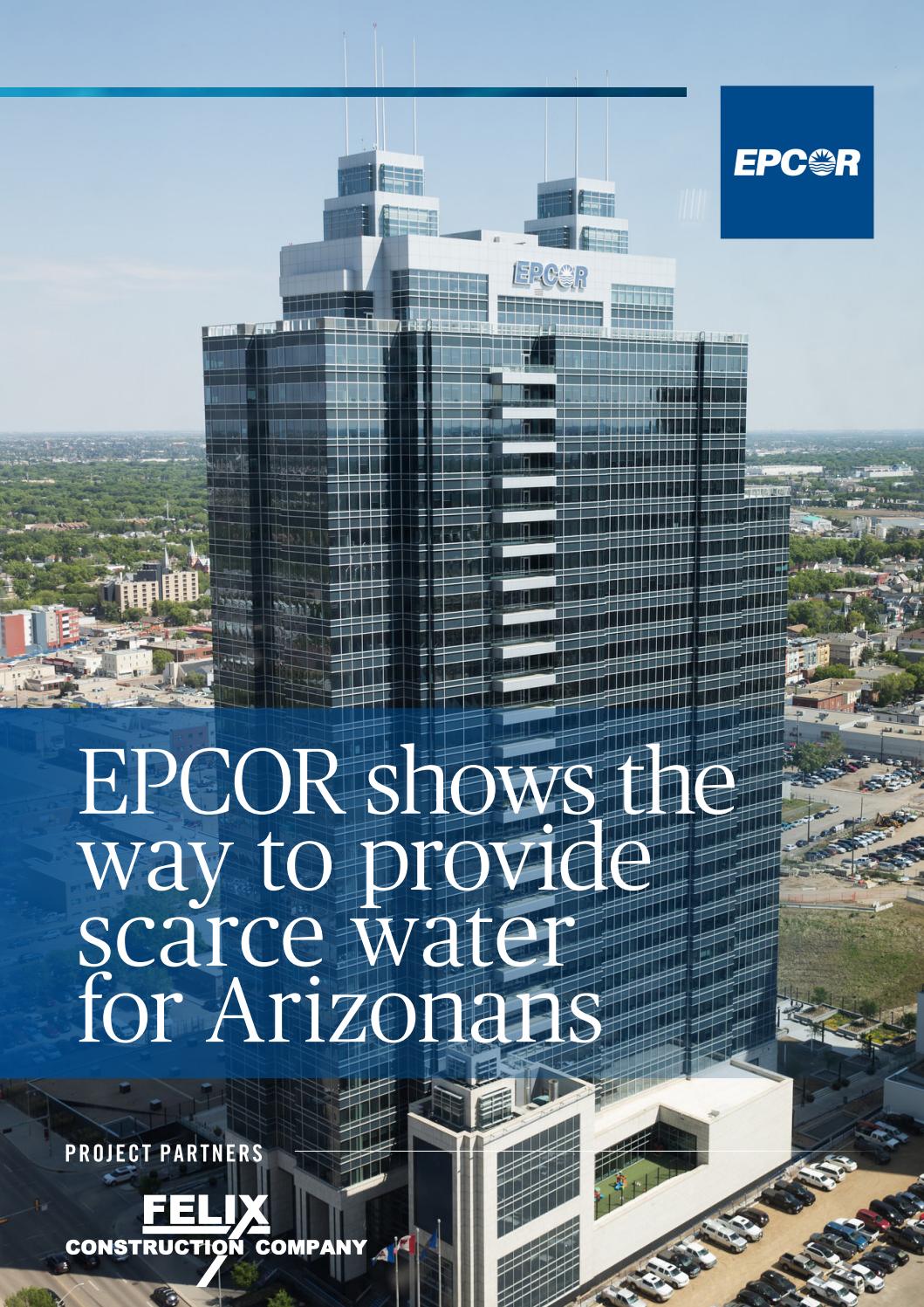 Epcor Water - Brochure 2018 by Construction Global - Issuu