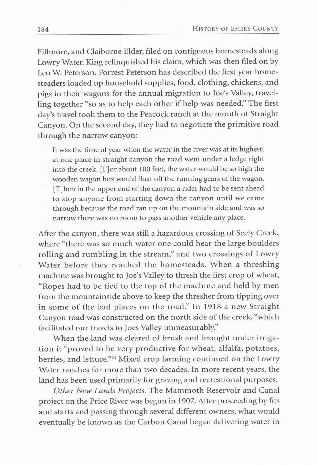 Utah Centennial County History Series - Emery County 1996 by Utah ...