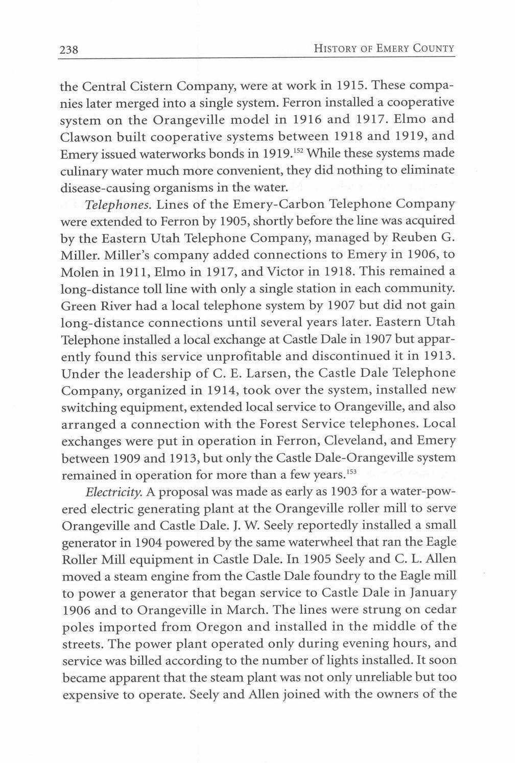 Utah Centennial County History Series - Emery County 1996 by Utah ...