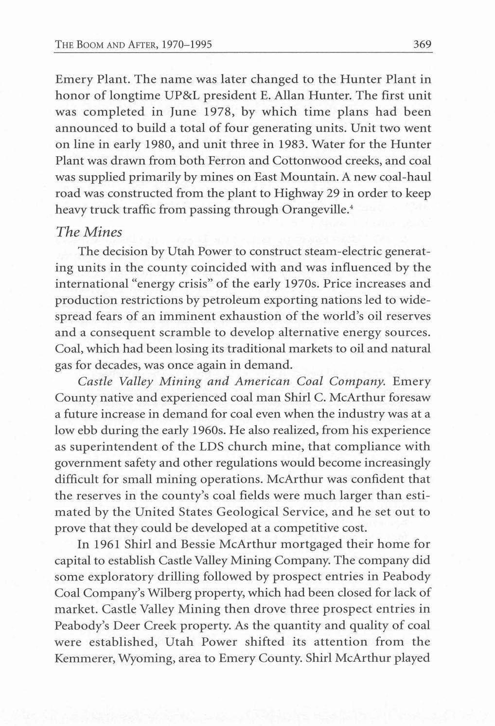 Utah Centennial County History Series - Emery County 1996 by Utah ...
