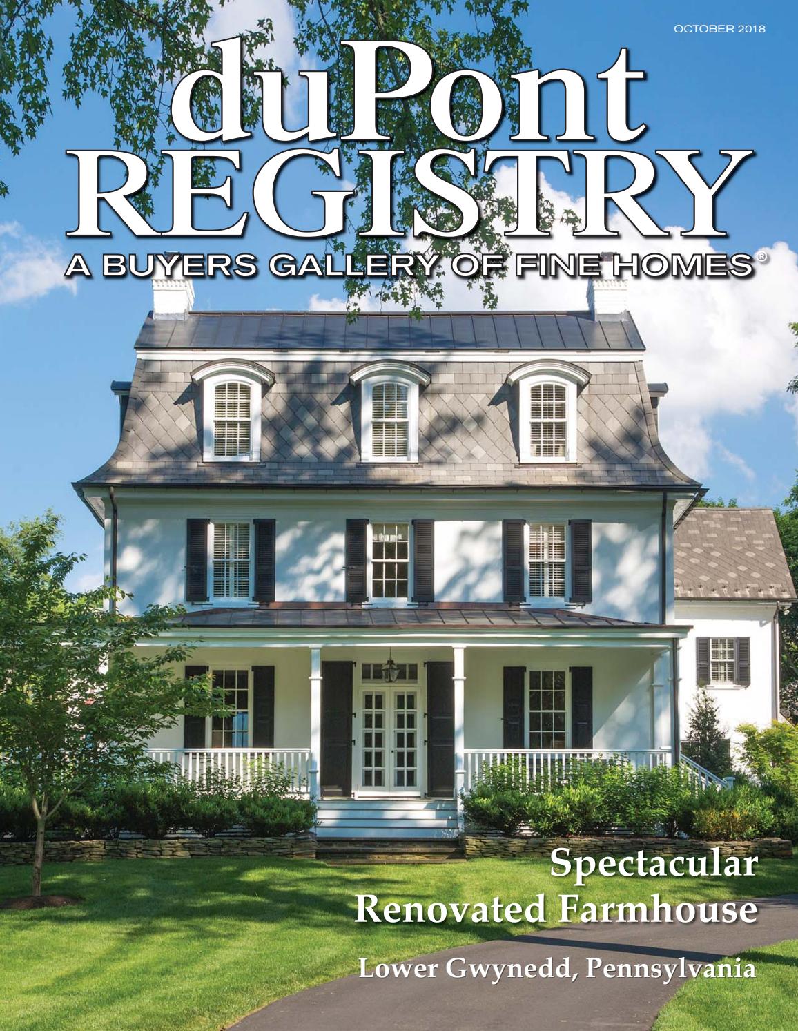 duPontREGISTRY Homes October 2018 by duPont REGISTRY - Issuu