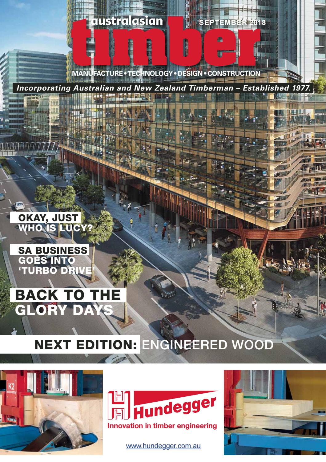 Australasian Timber Magazine - September 2018 by Provincial Press Group ...