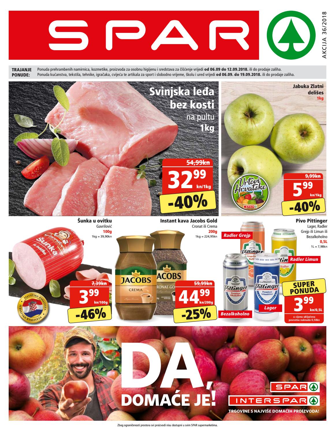 Spar katalog supermarketa od 06.-19.09.2018. by Catalog.hr - Issuu