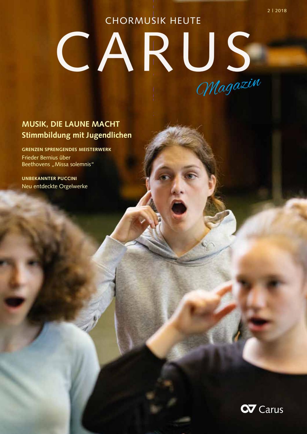 CARUS Magazin 2018-2 by Carus-Verlag GmbH & Co KG - Issuu