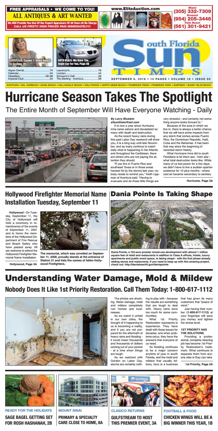 Sun Times Issue 09 06 18 by The South Florida Sun Times Newspaper - Issuu