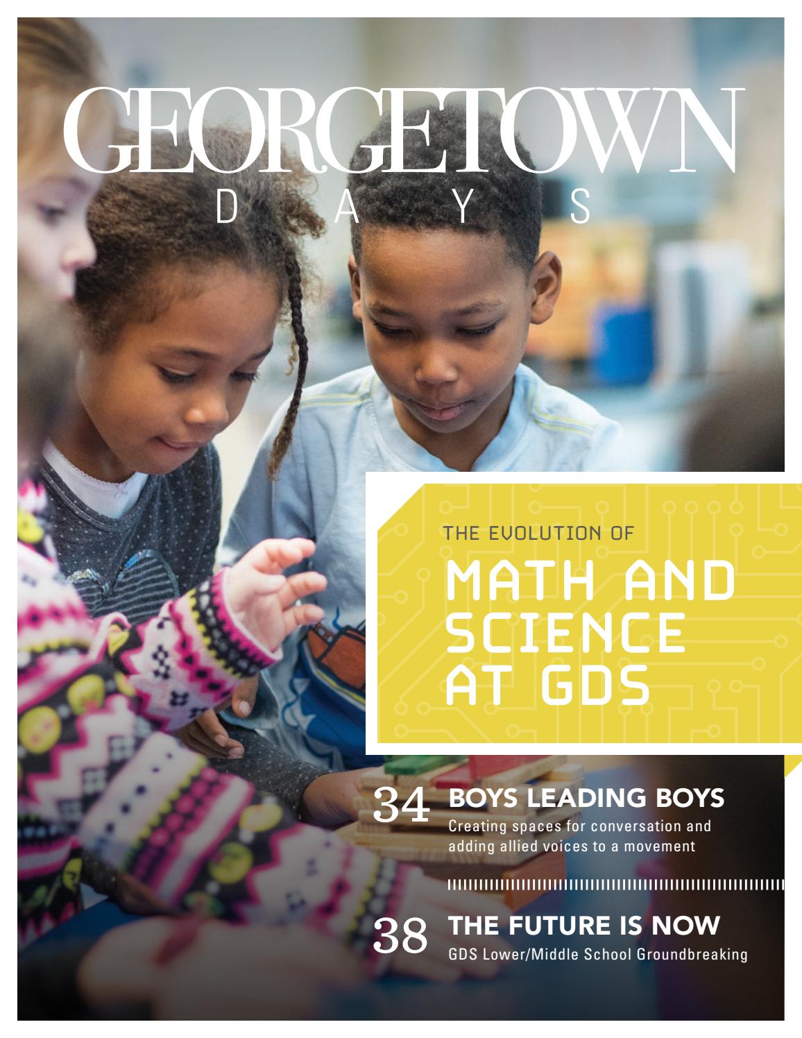 Georgetown Days Magazine – Spring 2018 by Georgetown Day School - Issuu