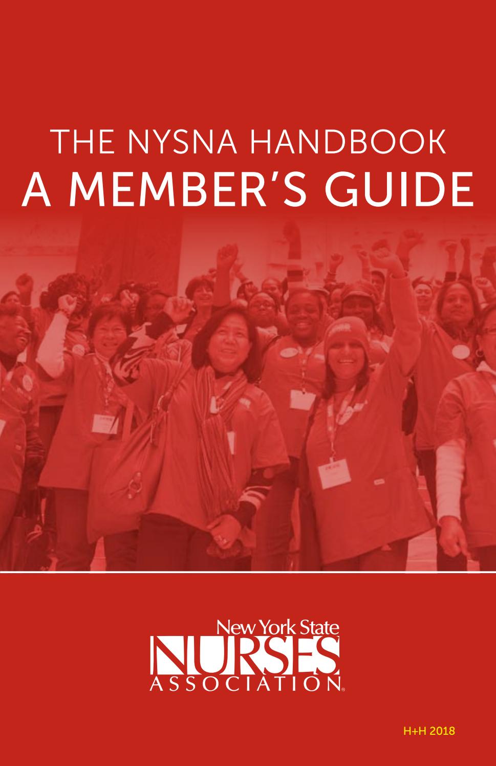 The NYSNA Handbook: A Member's Guide [Public] by New York State Nurses ...