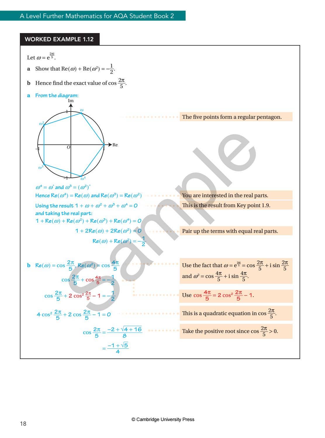 Preview A Level Further Mathematics for AQA Student Book 2 by Cambridge ...