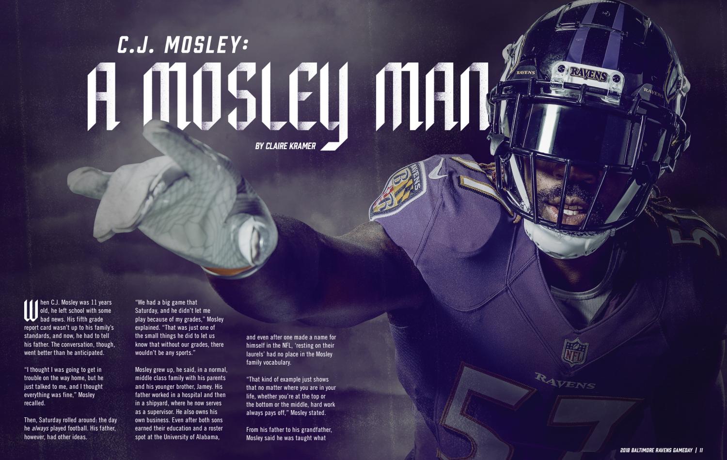 C.J. Mosley: A Mosley Man by Baltimore Ravens - Issuu