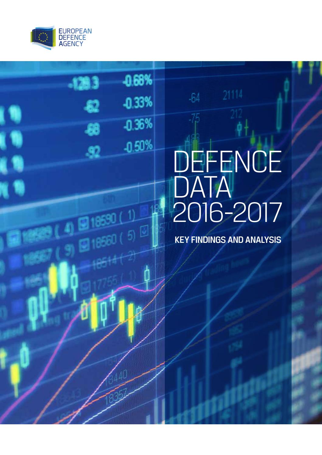 Defence Data 2016-2017 by European Defence Agency - Issuu
