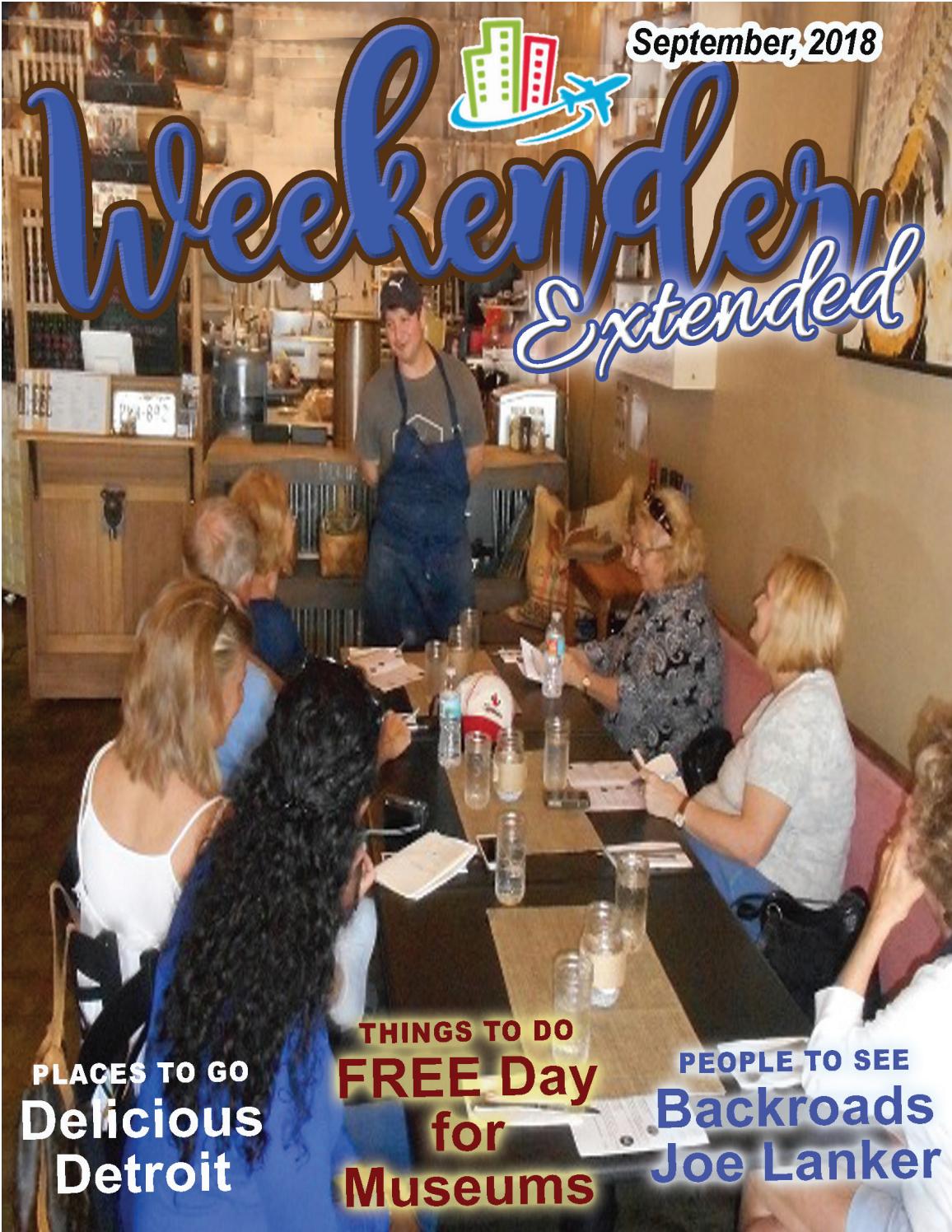 Weekender Extended - Sept. 2018 Issue by Extended Weekend Getaways ...