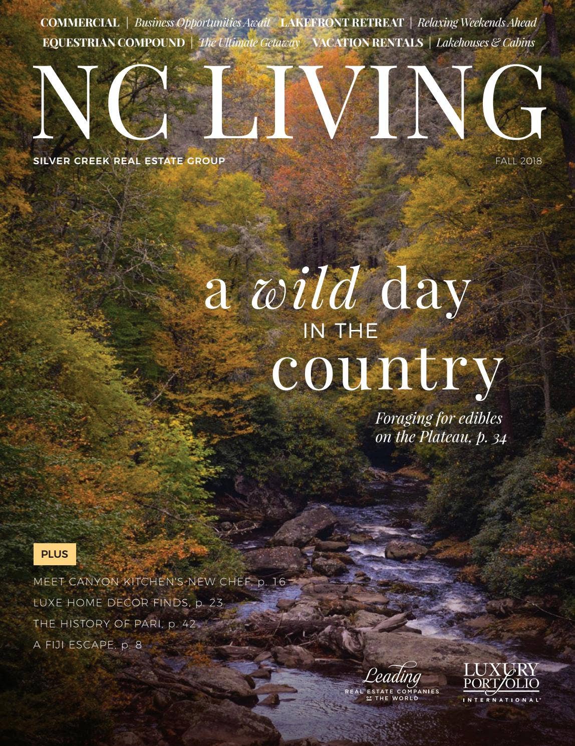 NC Living Magazine - Fall Issue by Silver Creek Real Estate Group - Issuu