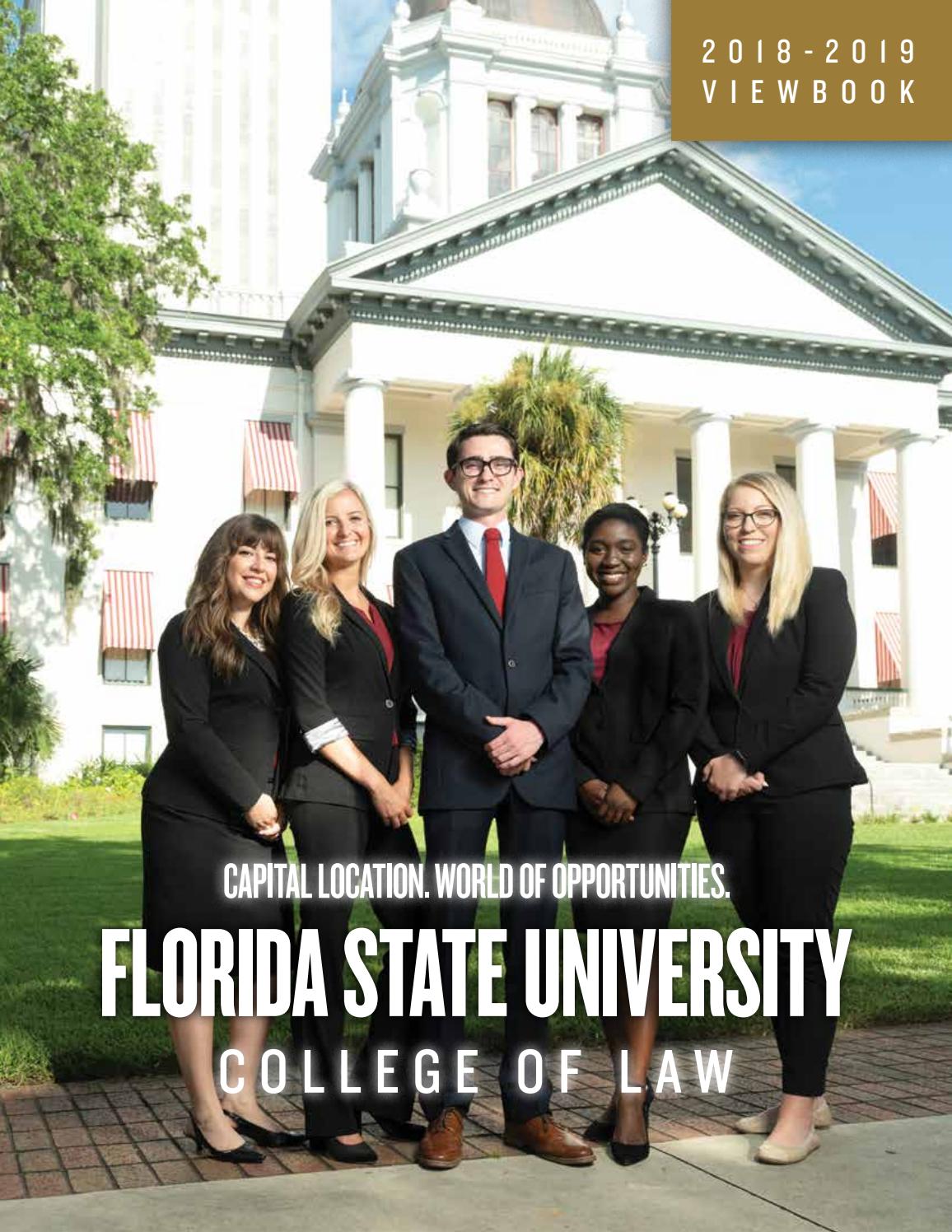 FSU College of Law 2018-2019 Viewbook by Florida State University ...