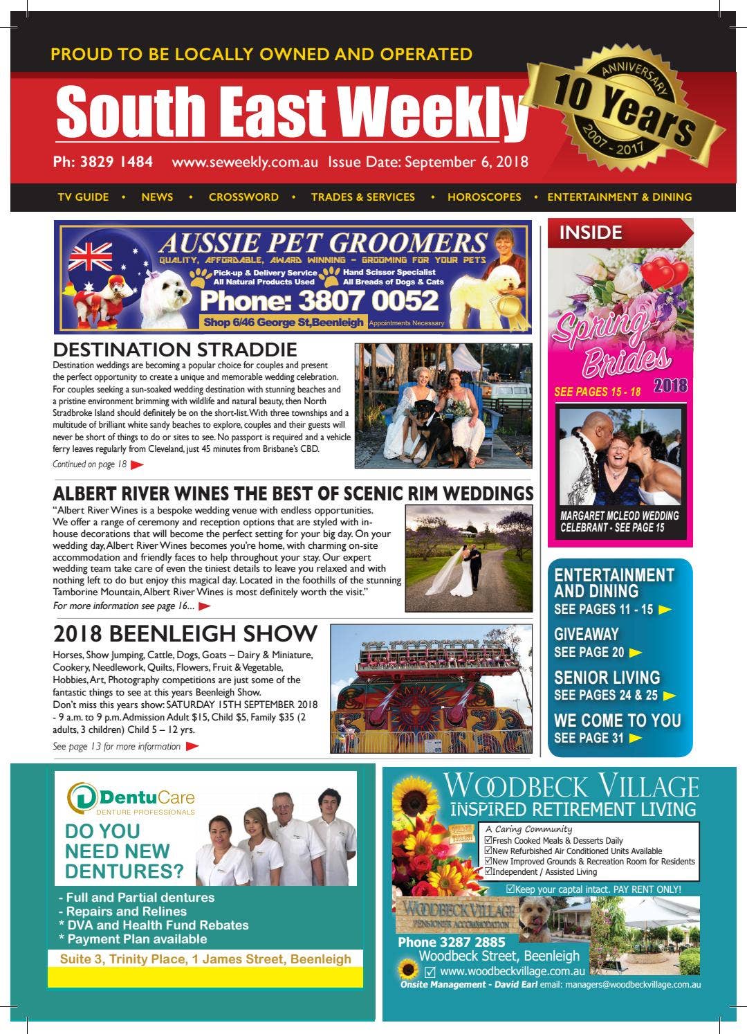 South EAst Weekly Magazine - September 6, 2018 by South East Weekly ...